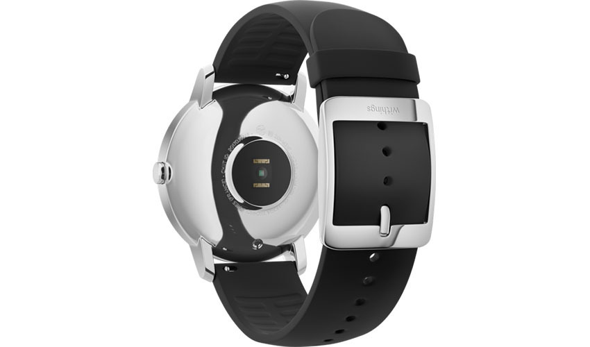 WITHINGS Steel HR Watch 36mm White Gold With Leather WITHINGS Steel HR Watch 36mm White Gold With Leather