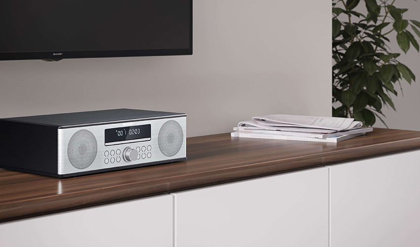 Аудиосистема SHARP All-in-One Sound System (XL-B715D(BK)) - кредит ...